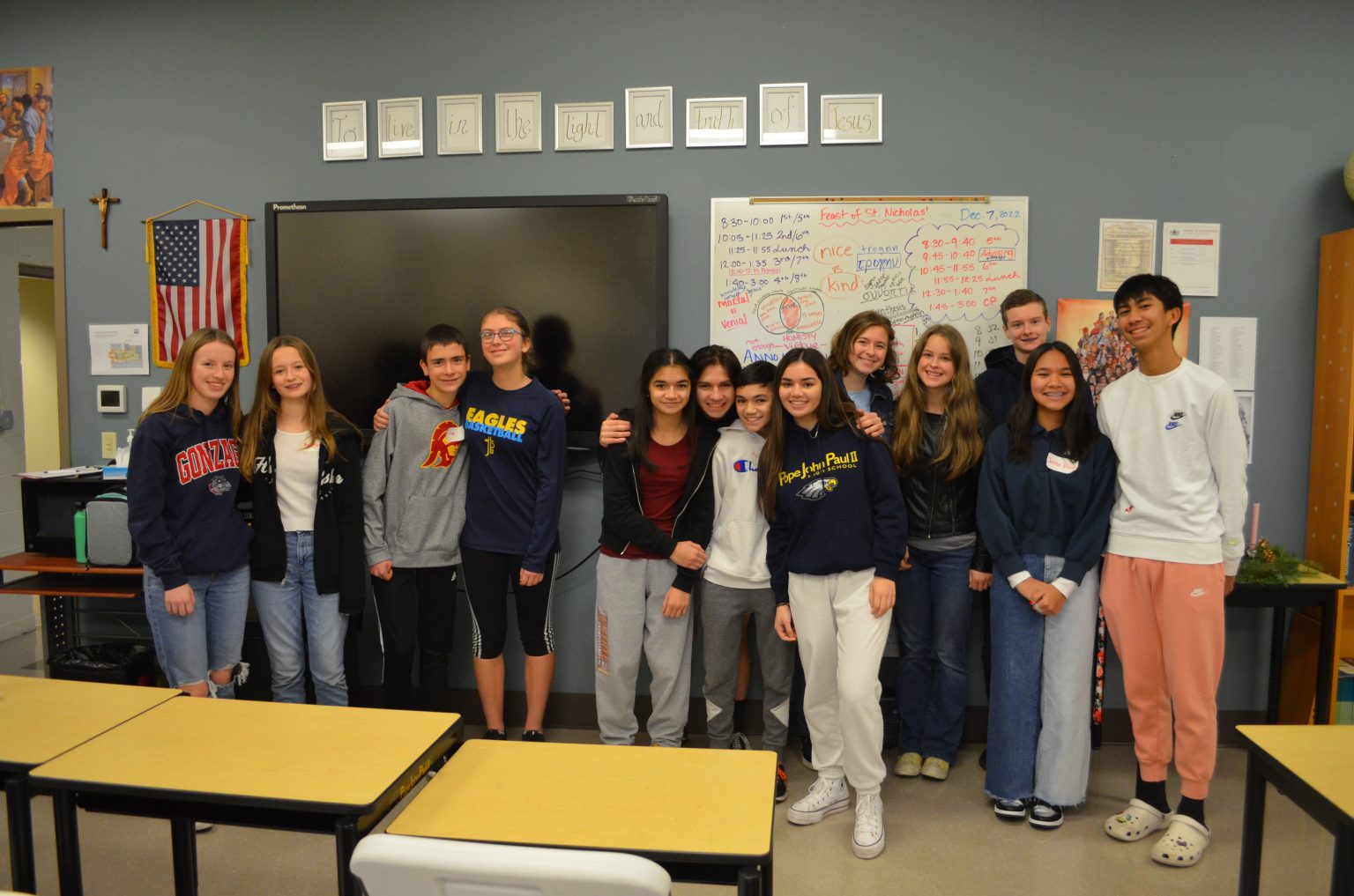 Spend a Day at JPII - Pope John Paul II High School
