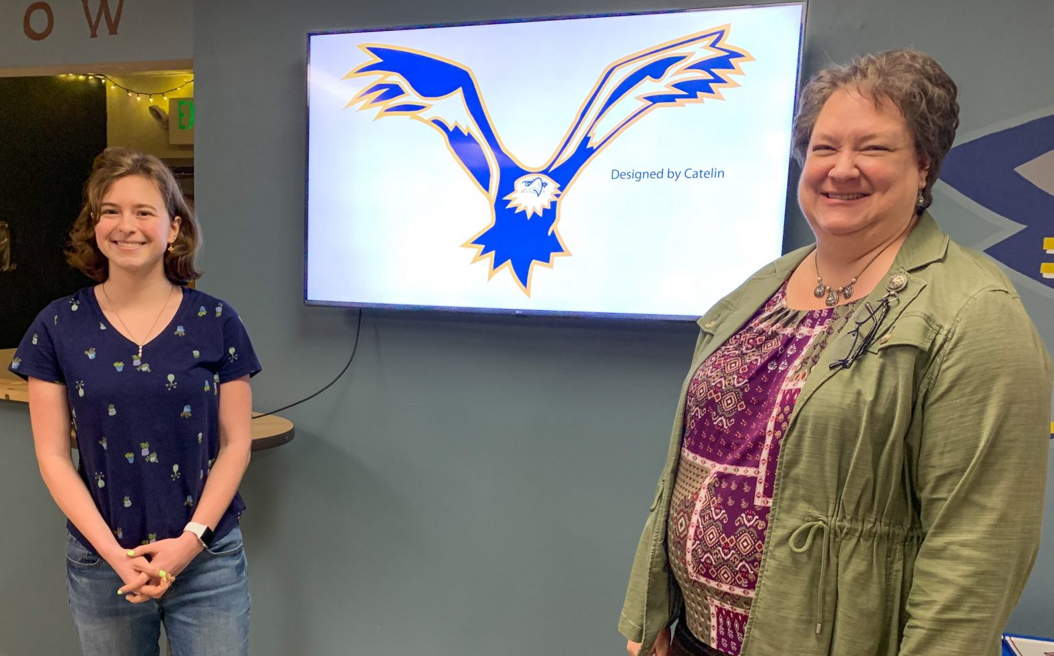 Student Designed JPII Logo Unveiled - Pope John Paul II High School